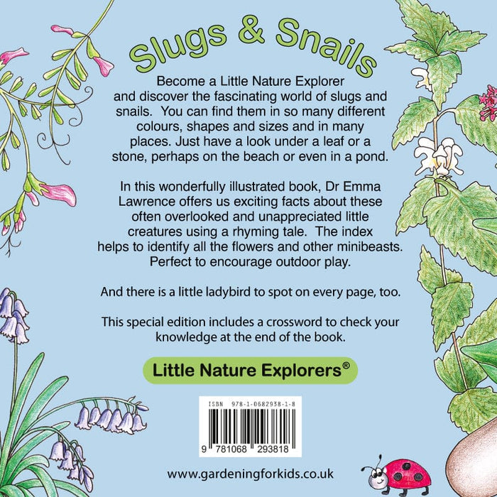 Slugs & Snails - Children's Educational Rhyming Nature Book — Gardening ...