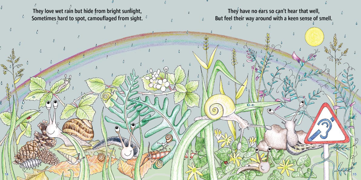 Slugs & Snails - Children's Educational Rhyming Nature Book — Gardening ...