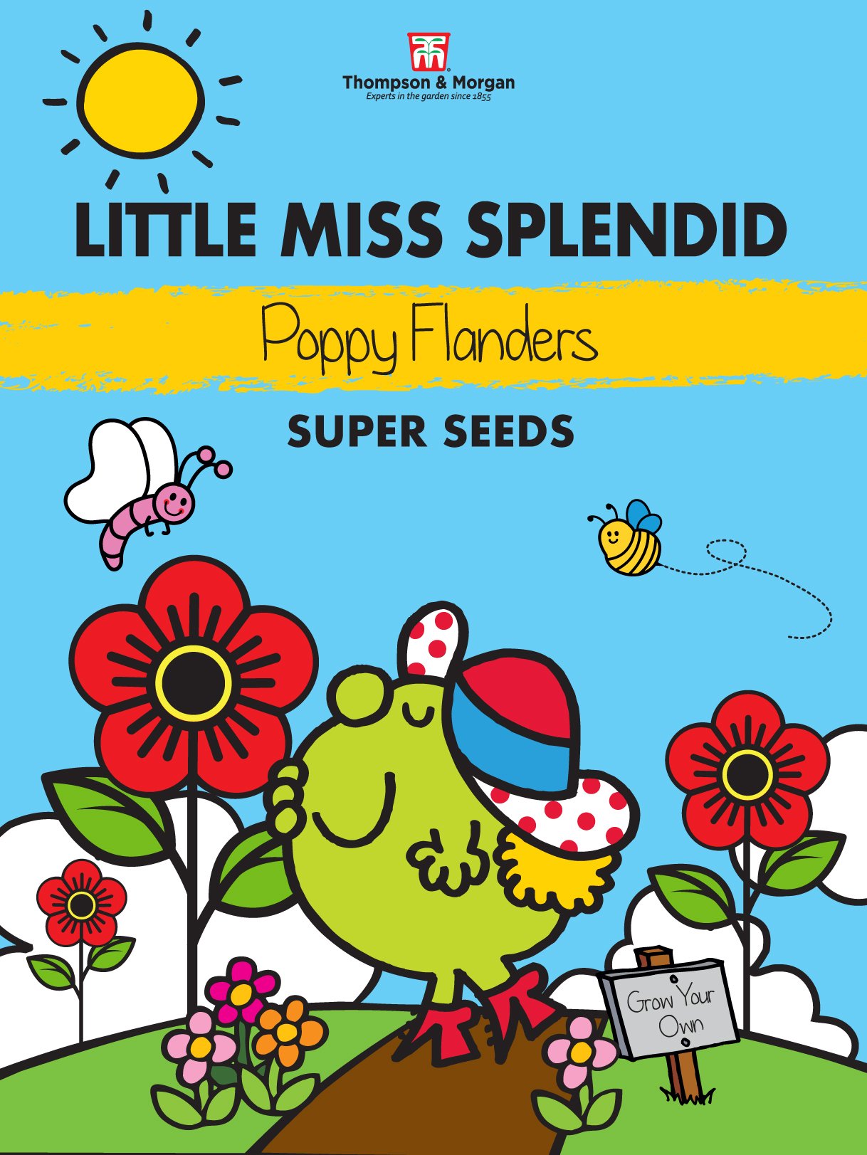 Little Miss Splendid Poppy Seeds | Gardening for Kids