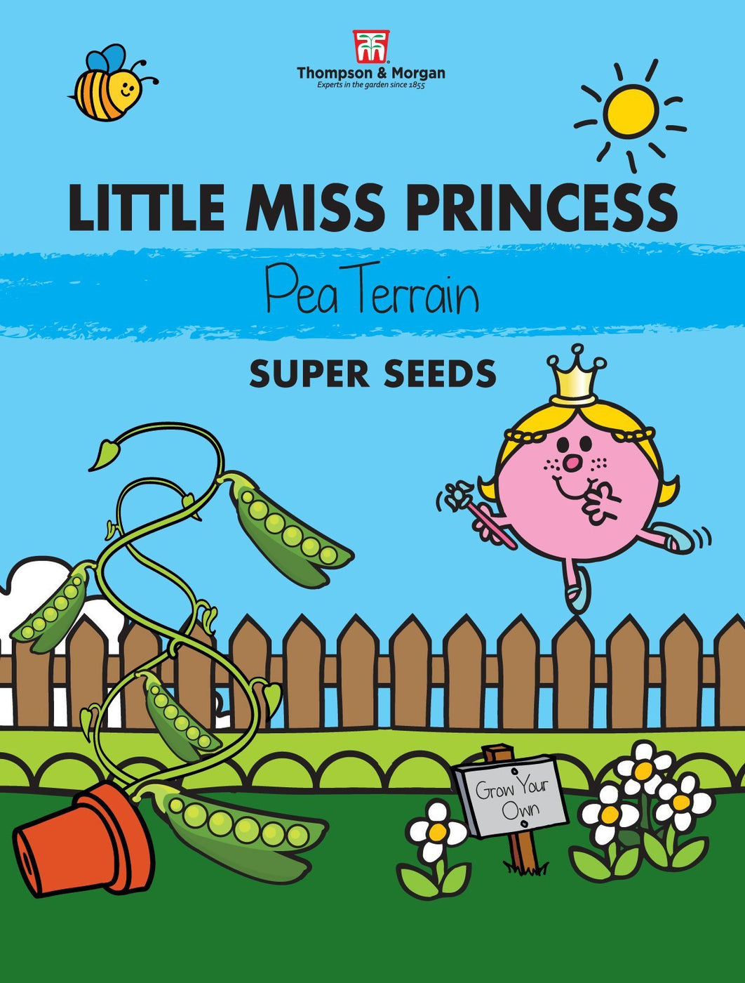 Little Miss Princess Children's Pea Seeds — Gardening for Kids