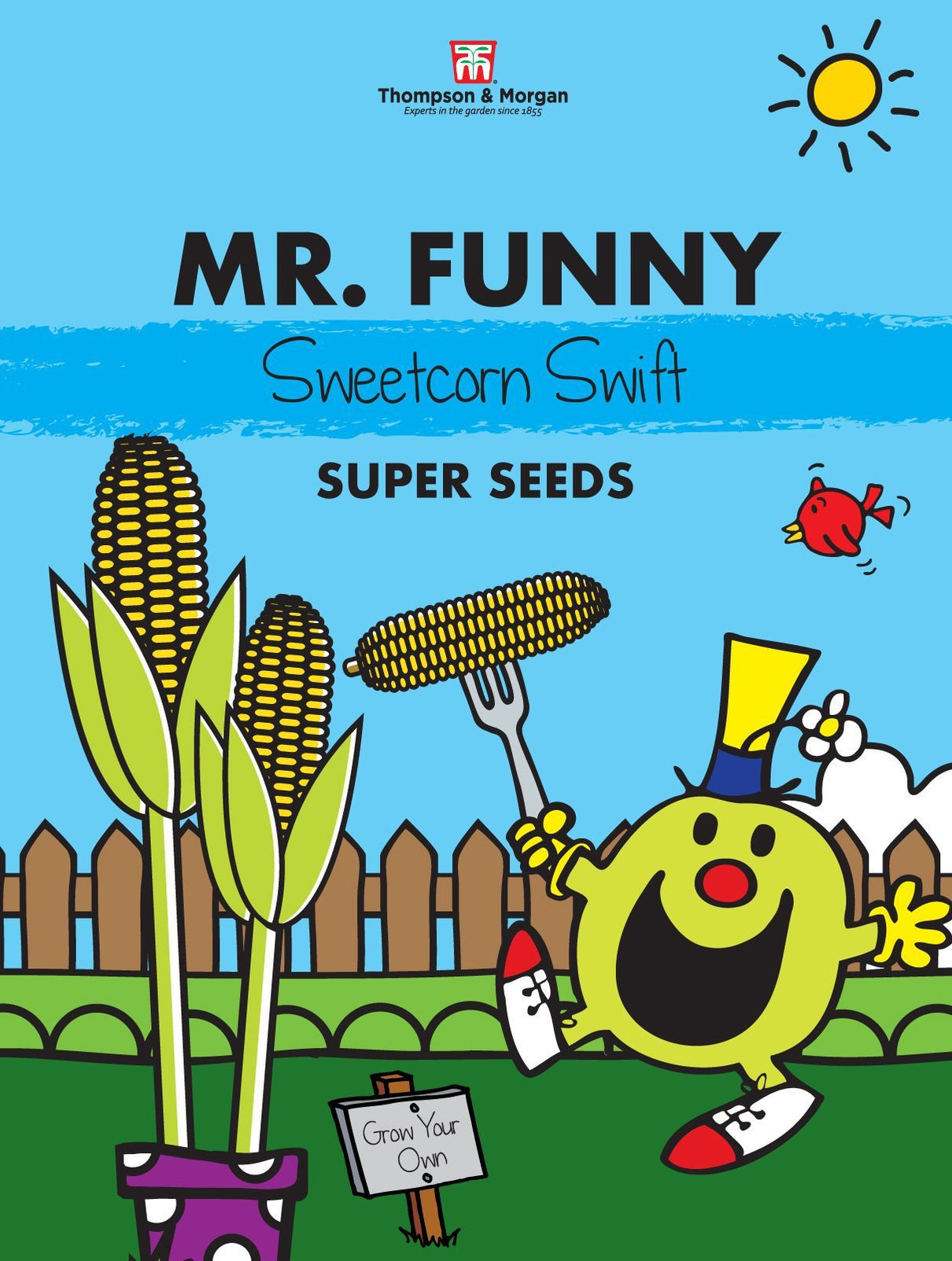 Mr Funny Children's Sweetcorn Seeds — Gardening for Kids